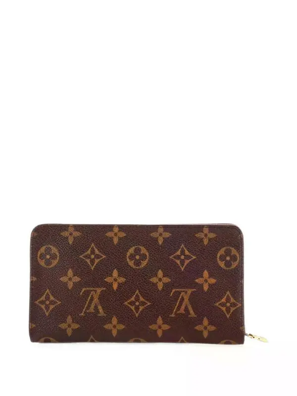LOUIS VUITTON Porte-monnaie Zippy Wallet Monogram Canvas Small Wallets - Brown
