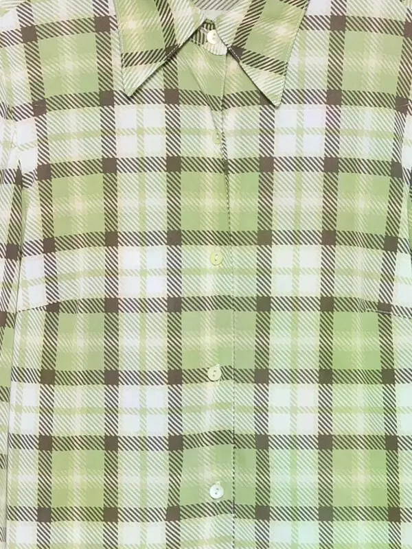 Miu Miu 2000s Check-print Shirt