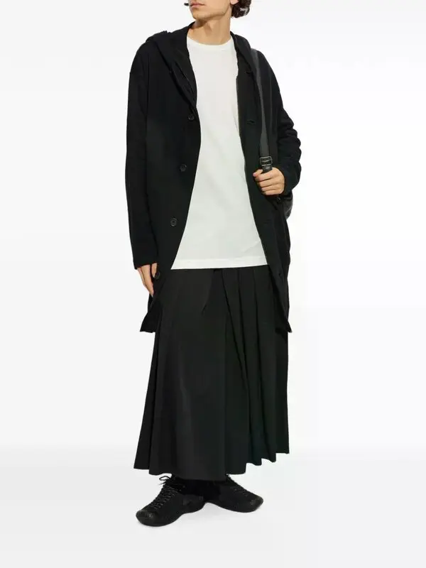 Yohji Yamamoto Round-neck Long-sleeve Top