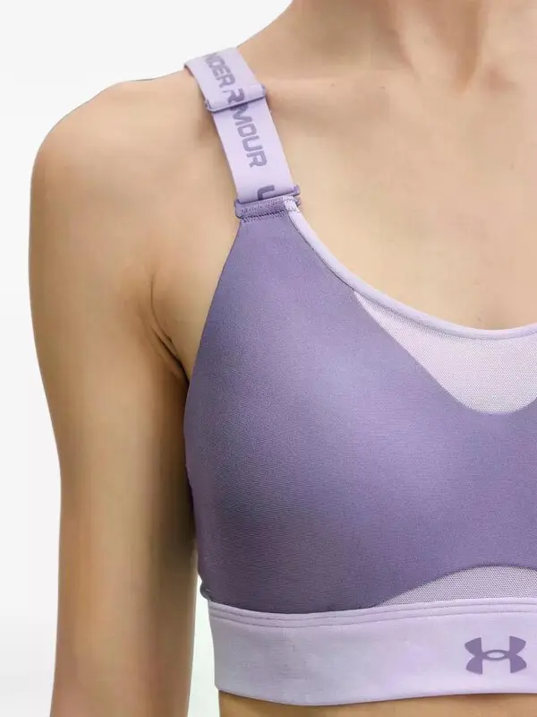 Under Armour Infinity 2.0 High Logo-strap Mesh-panel Sports Bra