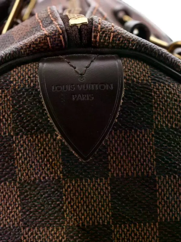 LOUIS VUITTON Speedy Handbag Damier 30 Satchel
