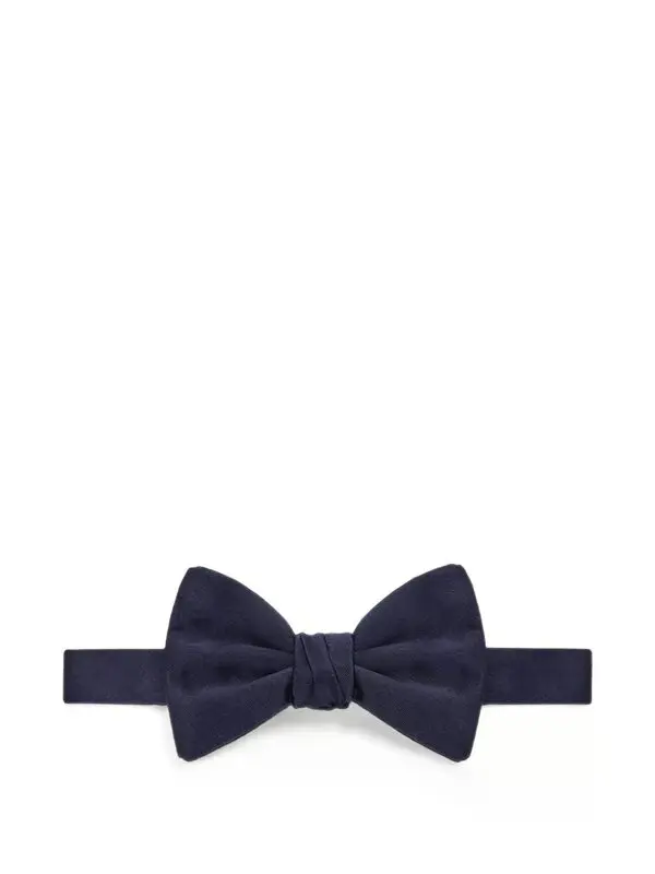 Giorgio Armani Pre-tied Bow Tie - Blue