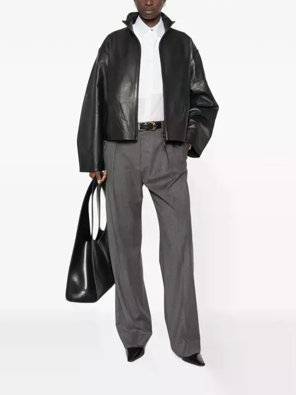 TRAME AUREE Alissa Pleated-bib Shirt