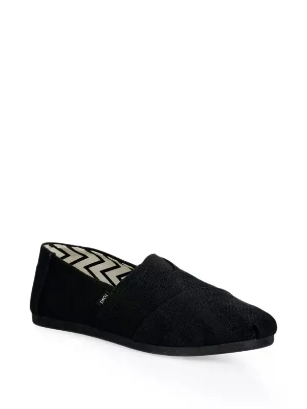 Toms Alpargata Canvas Espadrilles - Black