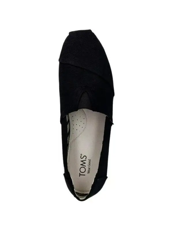 Toms Alpargata Canvas Espadrilles - Black