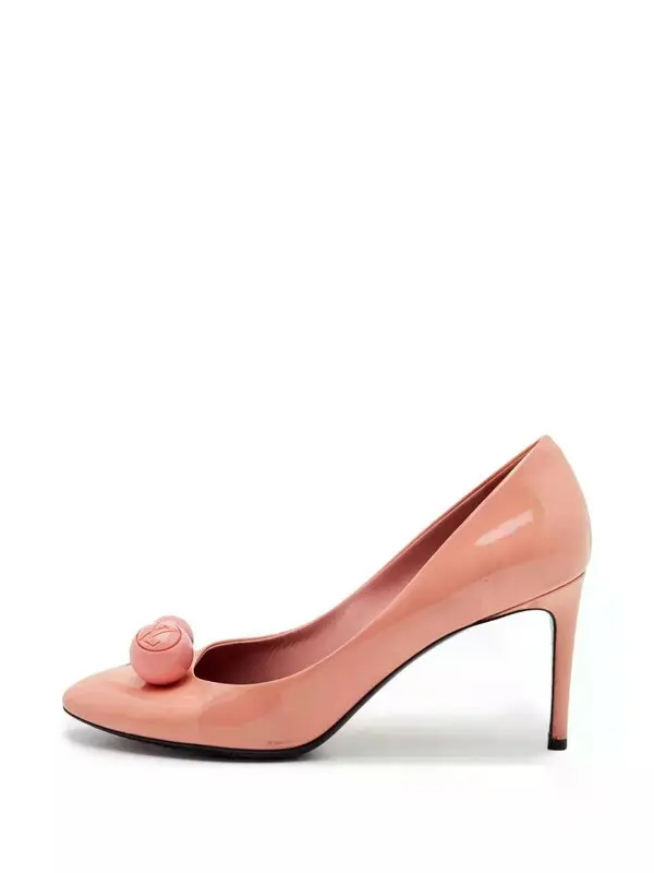 LOUIS VUITTON Betty Patent Leather Pumps - Pink
