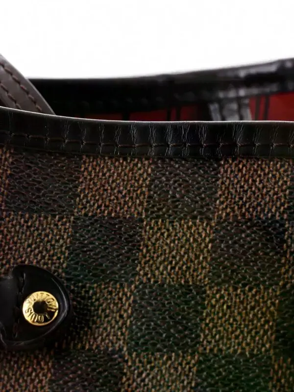 LOUIS VUITTON Neverfull Damier Mm Tote Bag - Brown