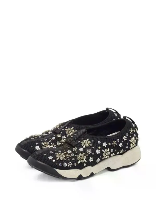 Dior Fusion Embroidered Mesh Sneakers