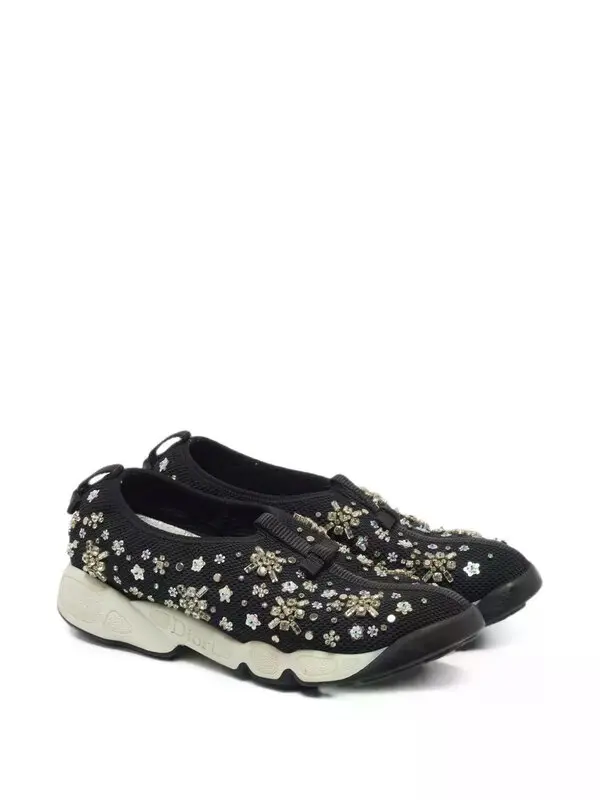 Dior Fusion Embroidered Mesh Sneakers