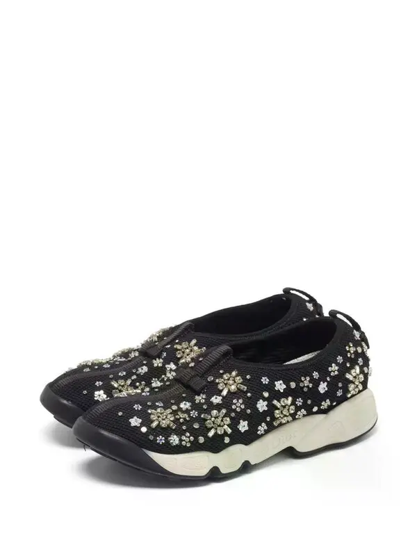 Dior Fusion Embroidered Mesh Sneakers