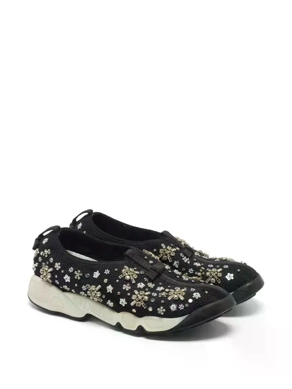 Dior Fusion Embroidered Mesh Sneakers