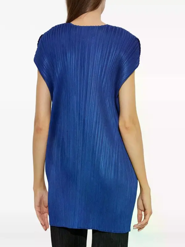 Issey Miyake July Pleated Mini Dress