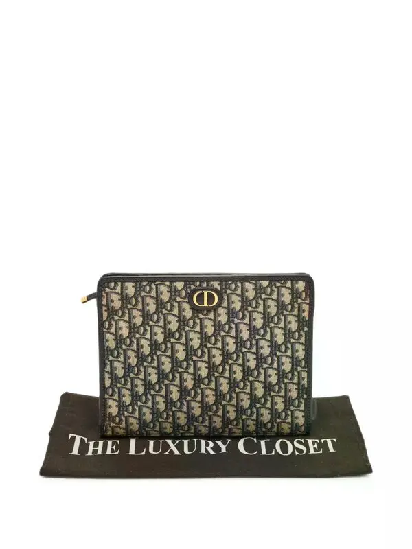 Dior Oblique Canvas 30 Montaigne Pouch
