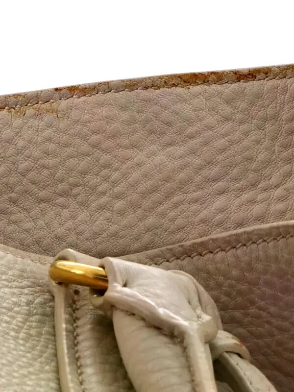 Prada Convertible Shopper Vitello Daino Large Tote Bag