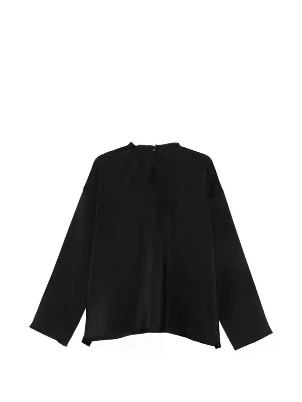 Sofie D'hoore Satin-finish Long-sleeve Blouse