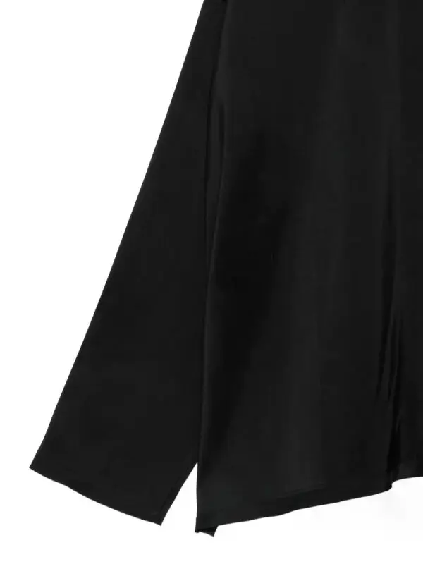 Sofie D'hoore Satin-finish Long-sleeve Blouse