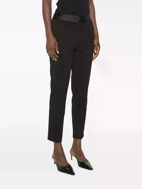 Imperial Satin-trim Slim-fit Trousers
