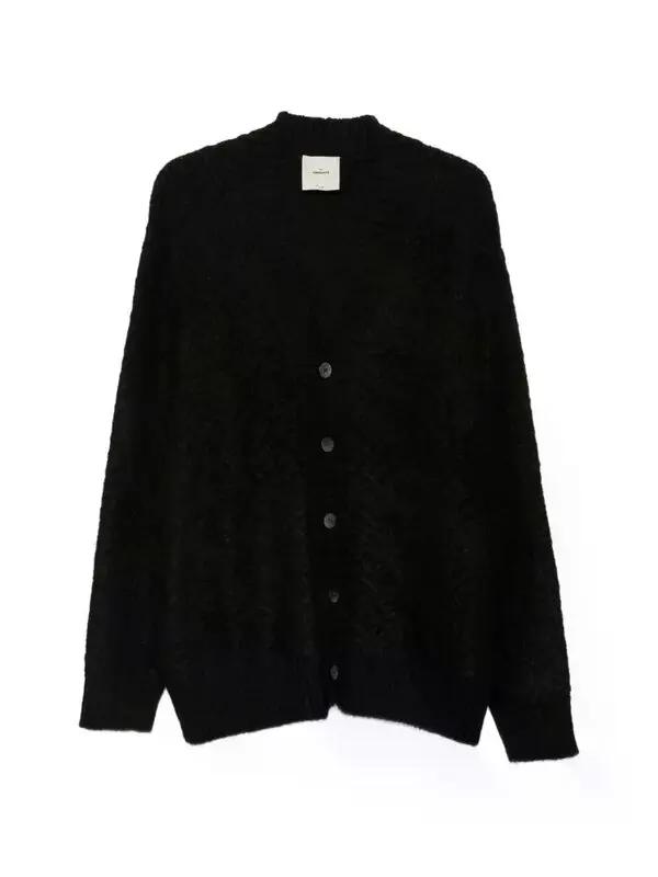 THE AMHANTE V-neck Buttoned Cardigan