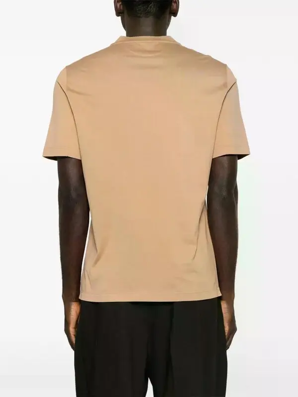 Brunello Cucinelli Embroidered-logo T-shirt