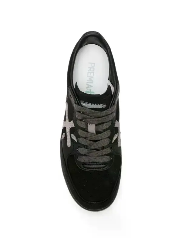 Premiata Bskt Clay Logo-patch Sneakers