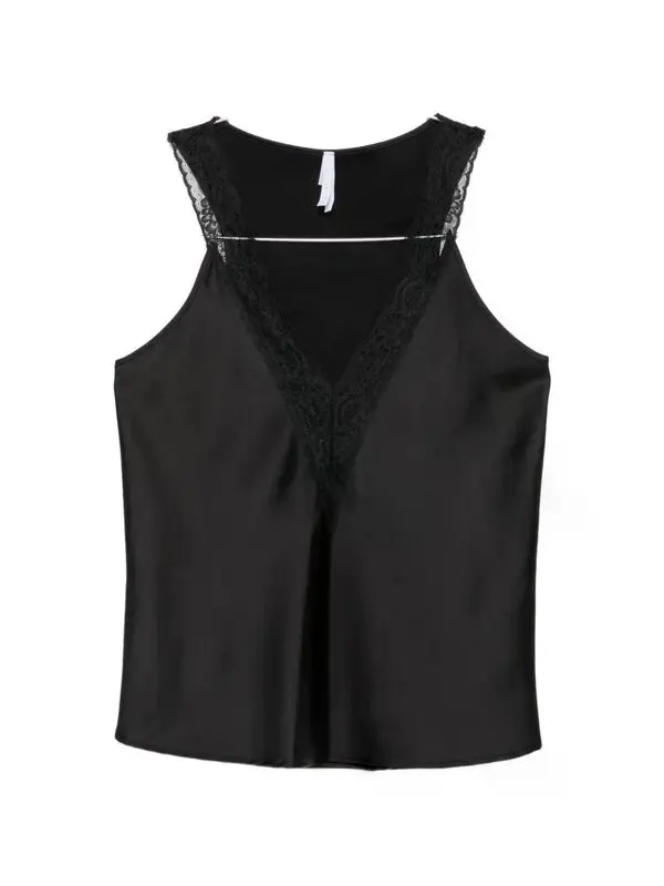 Imperial Lace-trim Camisole Top