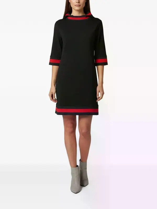 Gucci Web-stripe Hoodie Mini Dress