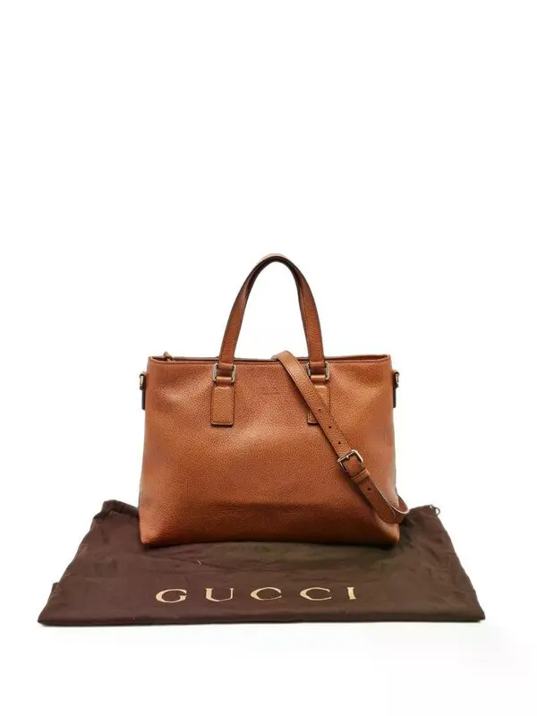Gucci Bamboo Tassel Tote Bag - Brown