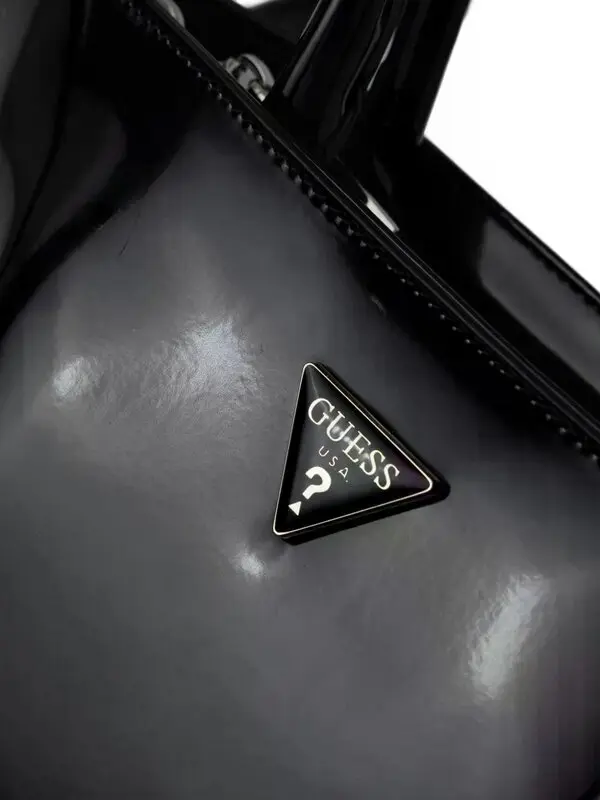 Guess Patent-finish Tote Bag
