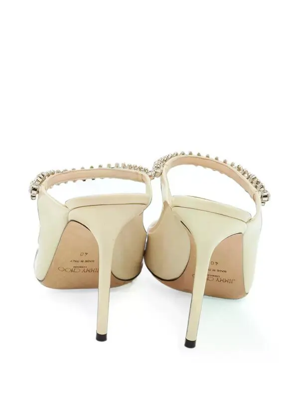 JIMMY CHOO Bing Crystal-embellished Mules
