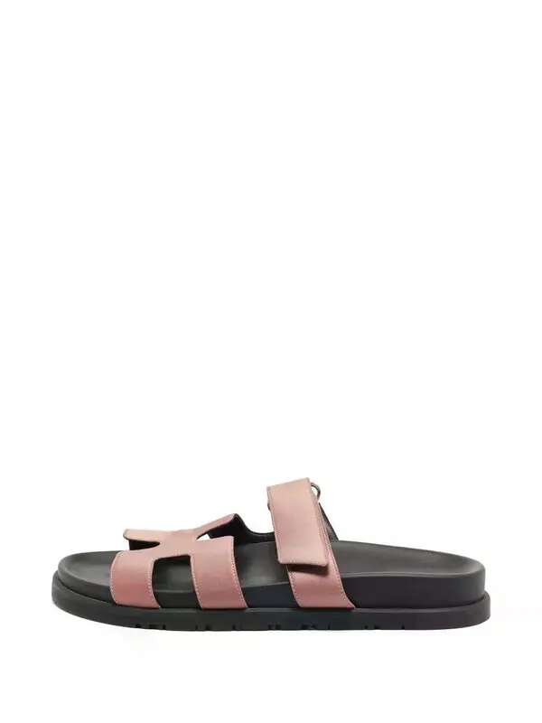 Hermès Chypre H-cut Sandals - Pink