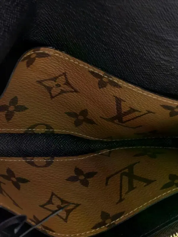 LOUIS VUITTON Emilie Wallet Reverse Monogram Canvas Small Wallets - Brown