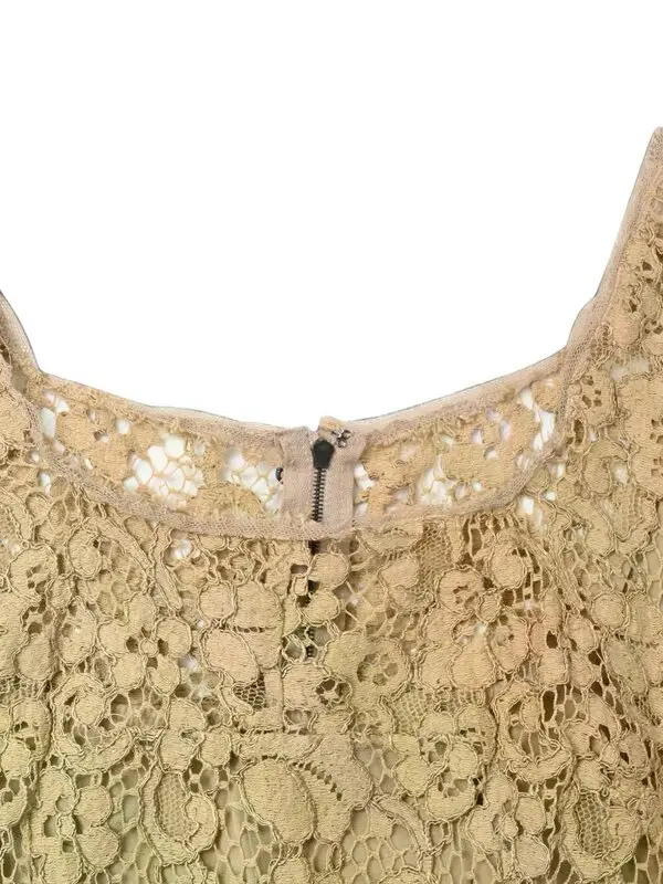 Dolce & Gabbana Floral Lace Mini Dress