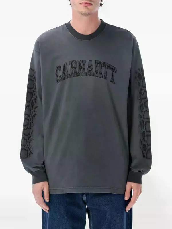 Carhartt Work In Progress L/s Camo Snake T-shirt