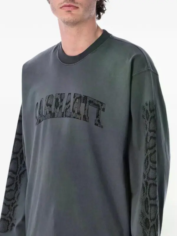 Carhartt Work In Progress L/s Camo Snake T-shirt