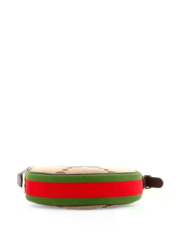 Gucci Jumbo Gg Canvas Mini Hobo Bag