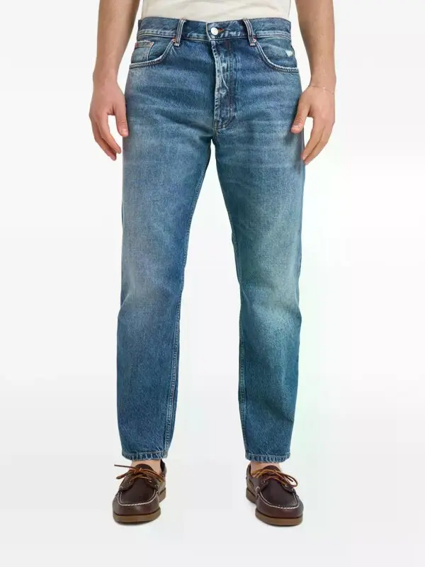 DEPARTMENT 5 Musso Distressed Straight-leg Jeans