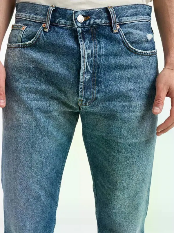 DEPARTMENT 5 Musso Distressed Straight-leg Jeans