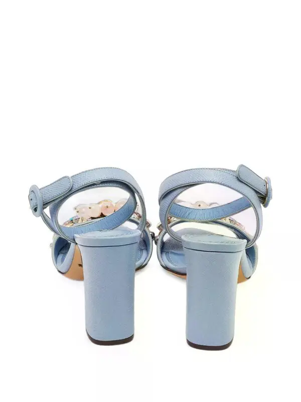 Dolce & Gabbana Embellished Ankle-strap Sandals
