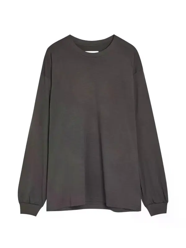 SSSTEIN Oversized Long-sleeve Wool T-shirt
