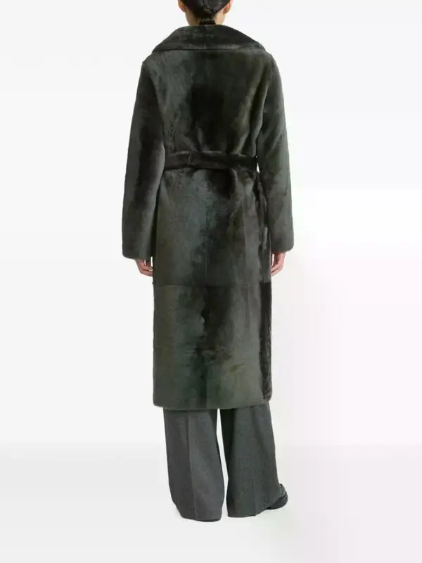YVES SALOMON Reversible Belted Coat