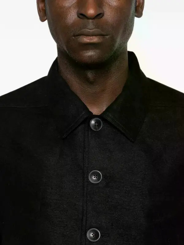 Rick Owens Cropped Button-up Jacket