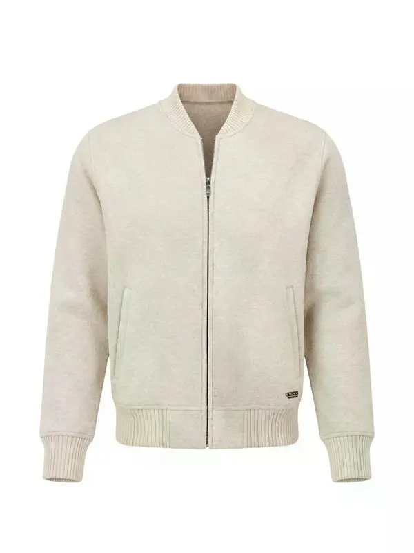 Guess Wool-blend Bomber Jacket - Neutrals