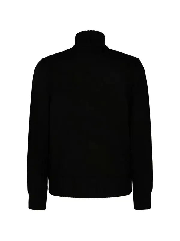 Moncler Padded Wool Zip-up Cardigan