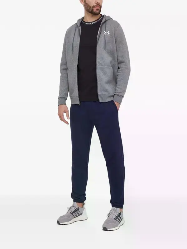 Under Armour Logo-embroidered Zip-up Hoodie