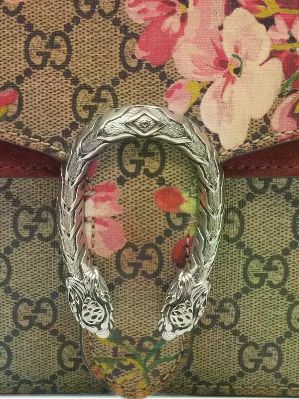 Gucci Gg Supreme Blooms Dionysus Shoulder Bag