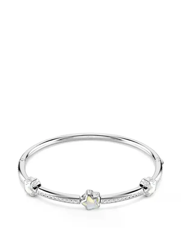 SWAROVSKI Chroma Star-charm Bangle Bracelet - Silver