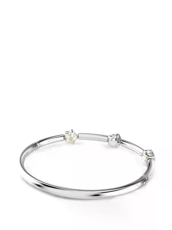 SWAROVSKI Chroma Star-charm Bangle Bracelet - Silver