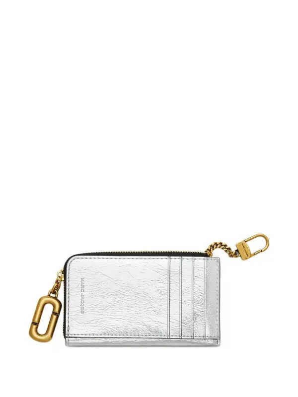 Marc Jacobs Scene Top-zip Multi Wallet In Metallic