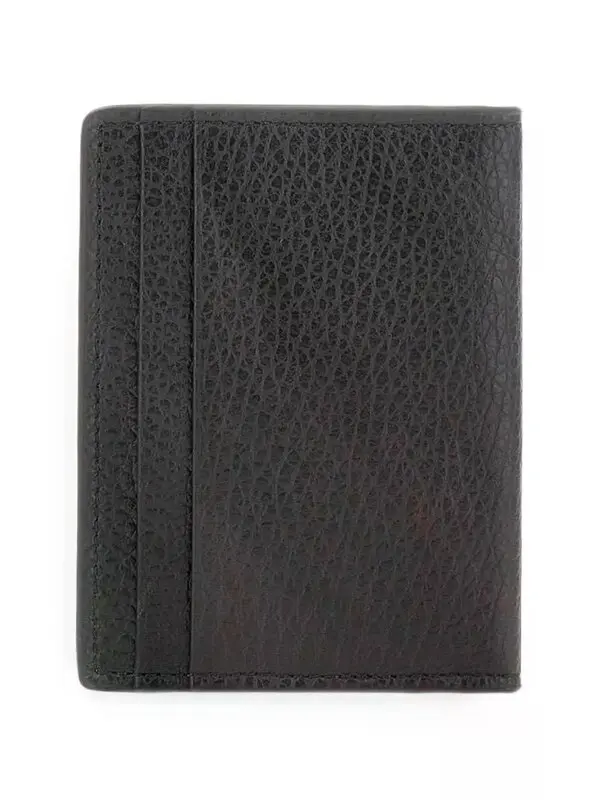 Orciani Micron Hammered-leather Cardholder