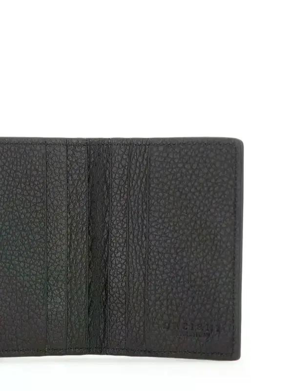 Orciani Micron Hammered-leather Cardholder